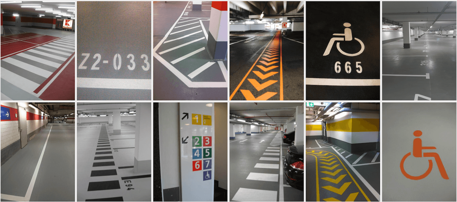 Car Park Line Marking Company | BECOSAN®